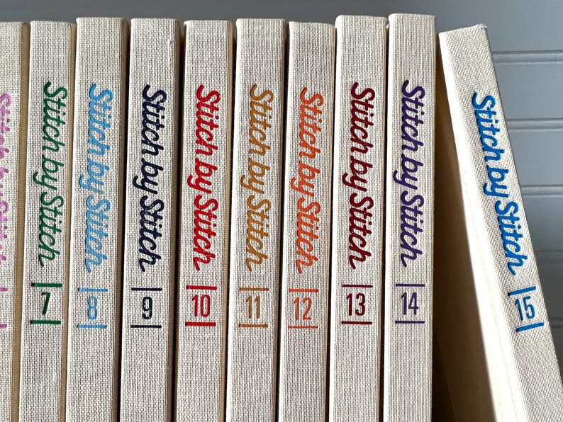 Stitch by Stitch Book Set - Volumes 1-15 - Etsy