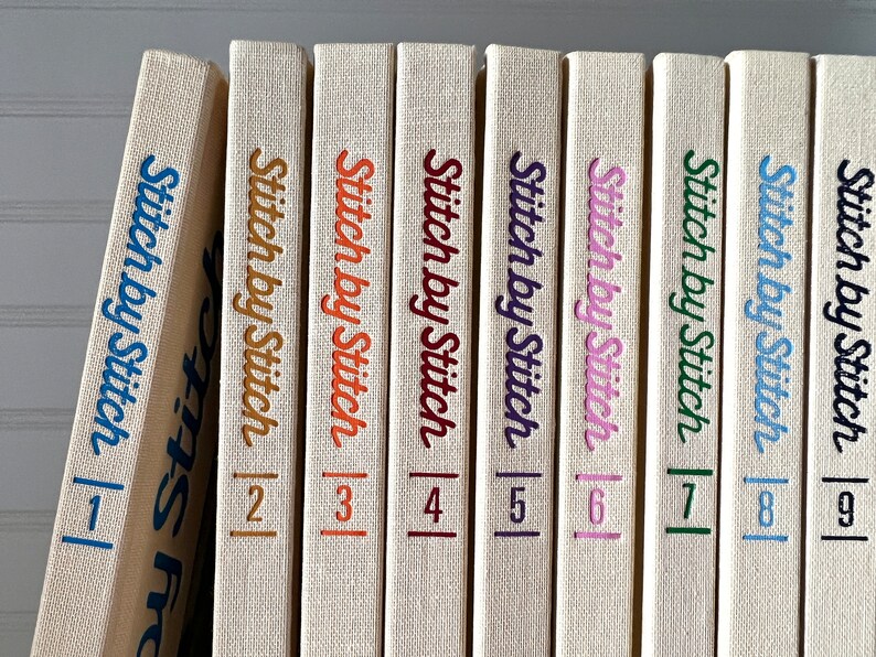 Stitch by Stitch Book Set - Volumes 1-15 - Etsy