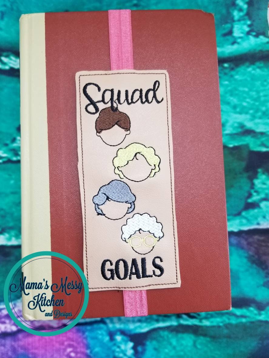 Custom BOOKMARK Book Band or Planner Band Many styles. | Etsy