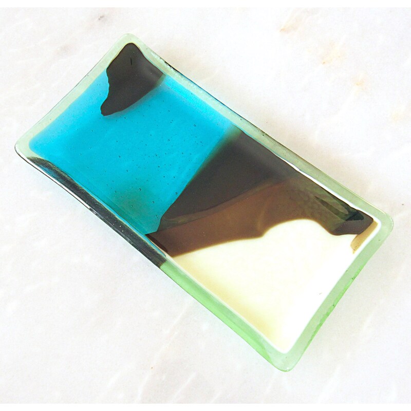 Small Glass Tray - Etsy