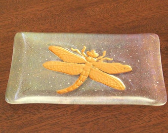 Dragonfly Butter Dish - Etsy