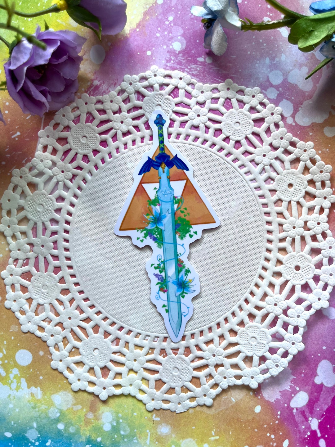 Legend of Zelda Master Sword Vinyl Sticker 4" - Etsy