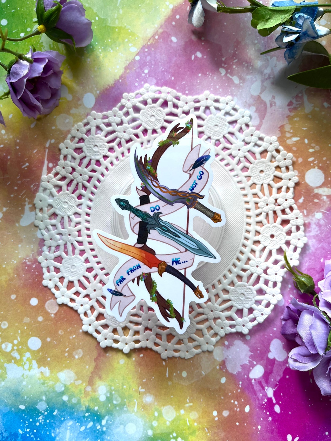 Critical Role Vex and Vax Vinyl Sticker 4" - Etsy