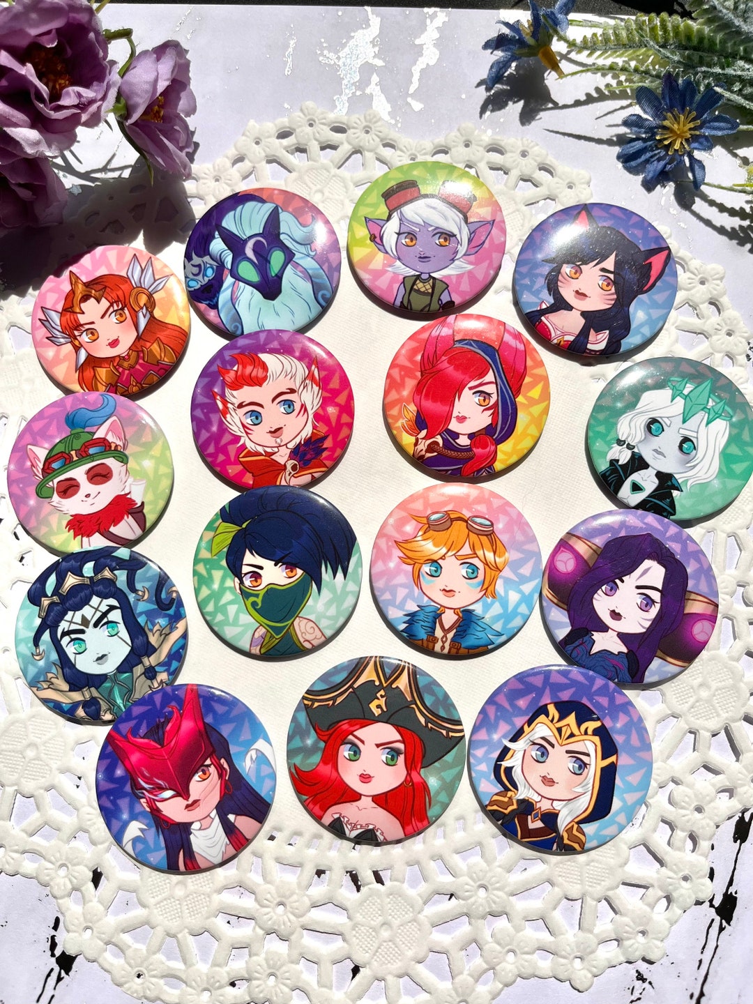 League of Legends 1.75” Buttons - Etsy