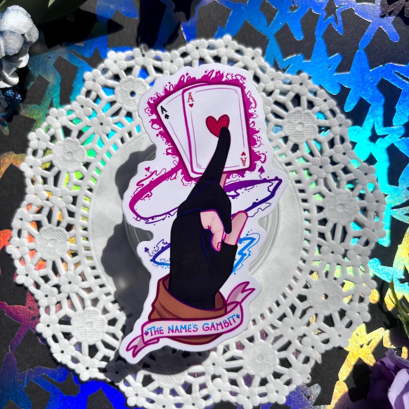 Rogue Gambit Stickers - Etsy