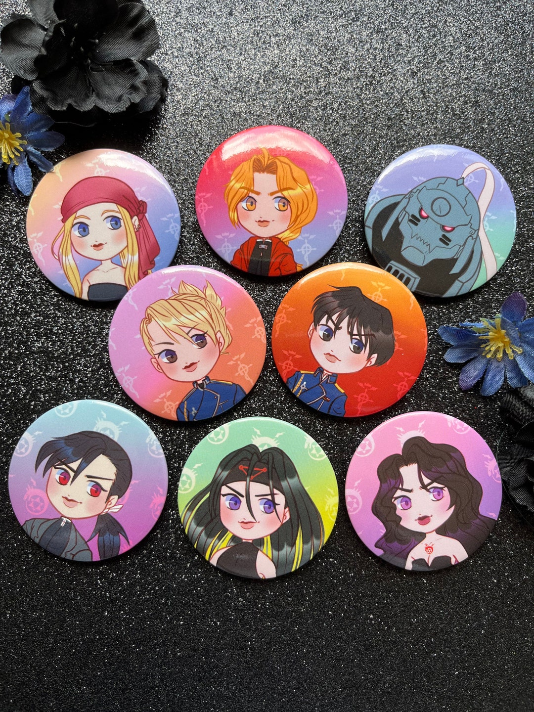 Fullmetal Alchemist Anime | 1.75” Buttons - Etsy
