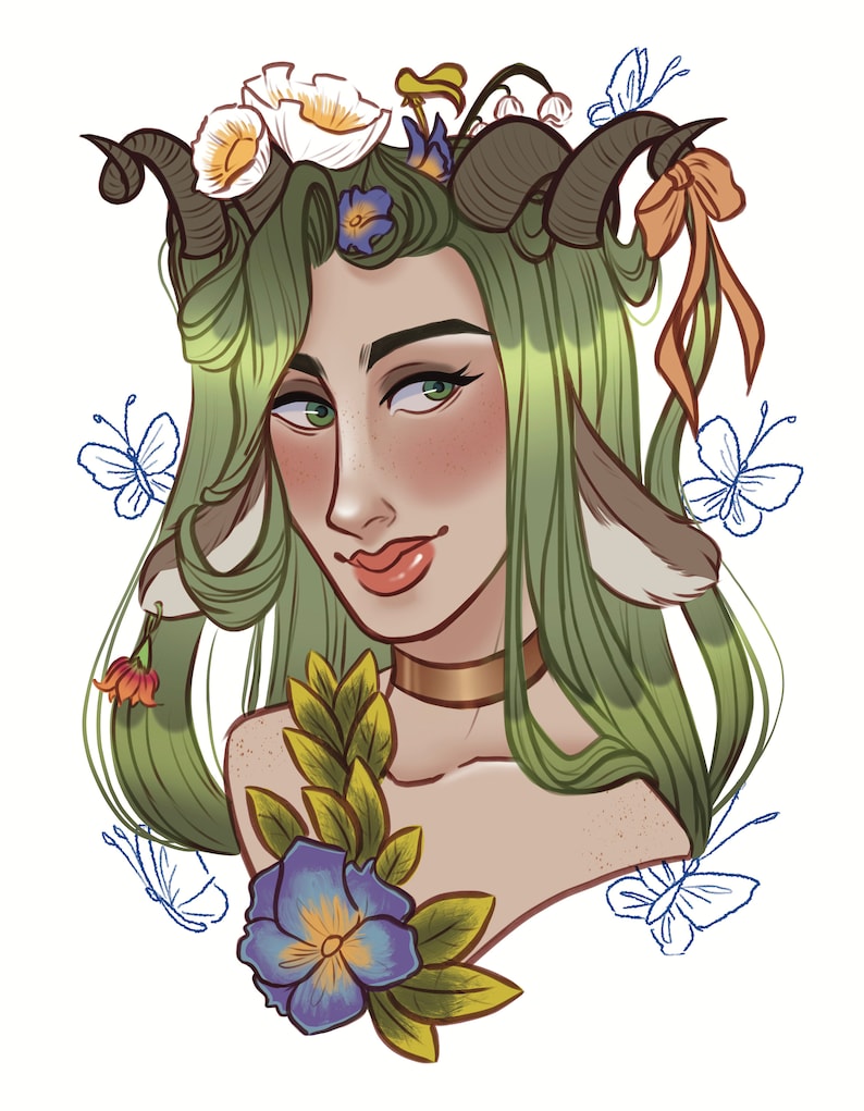 Critical Role - Fearne Calloway 8.5x11 Print - Etsy