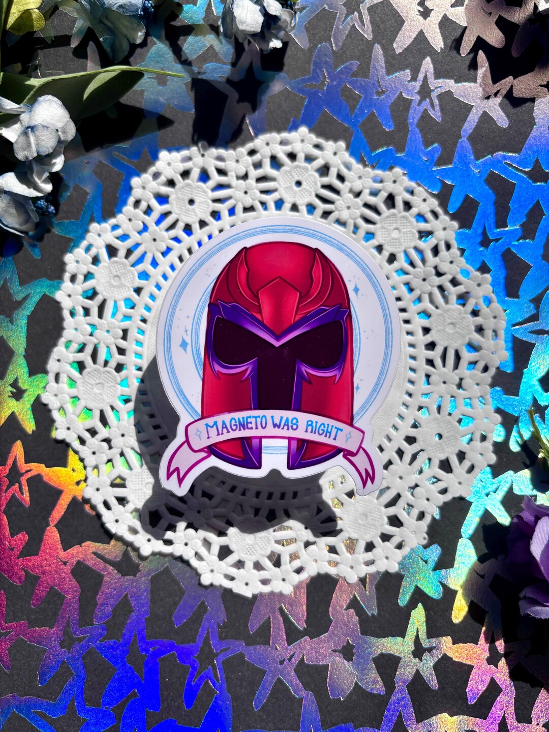 X-men Magneto Vinyl Sticker 3" - Etsy