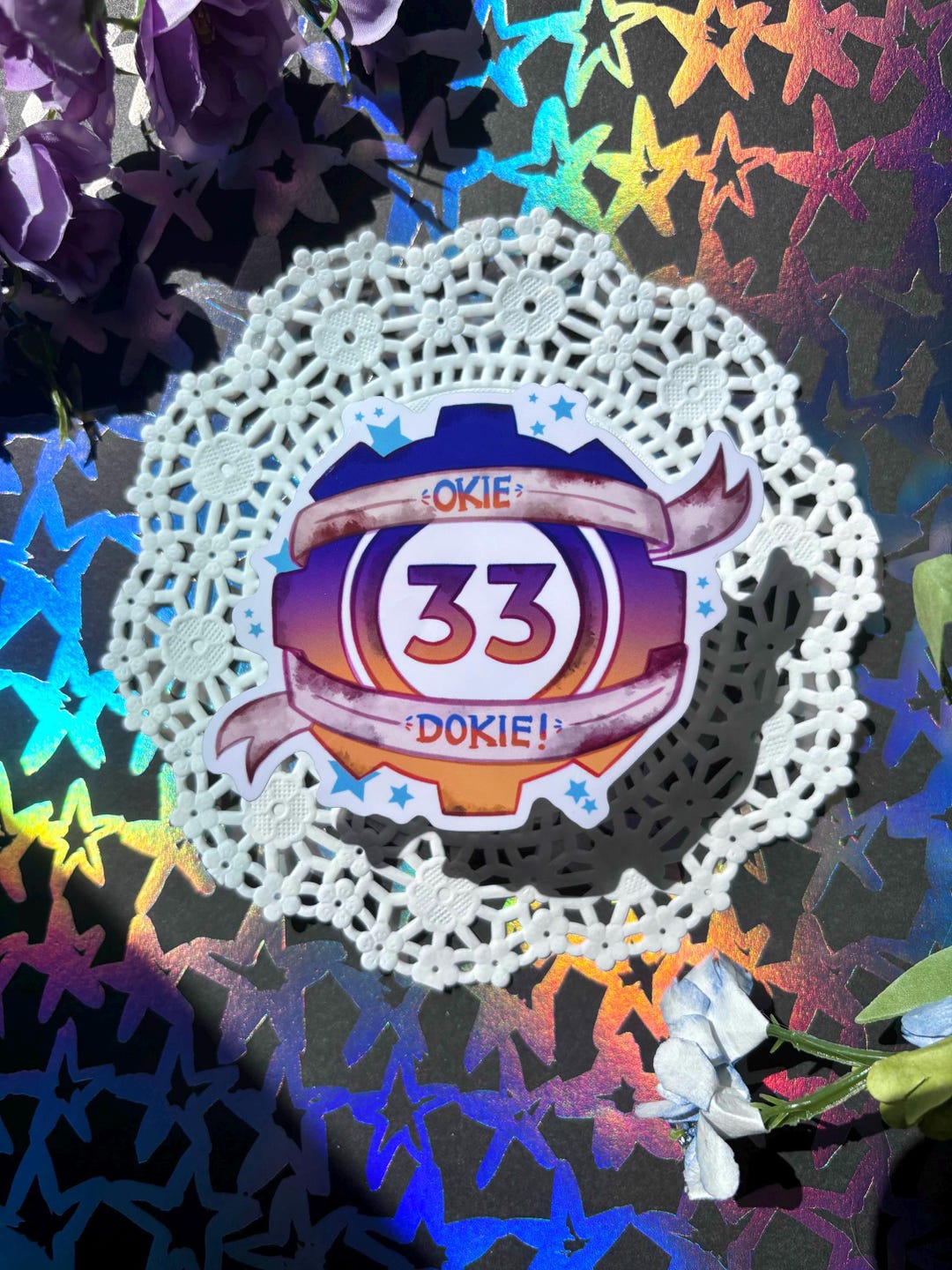 Fallout Okie Dokie Vinyl Sticker 3.5" - Etsy