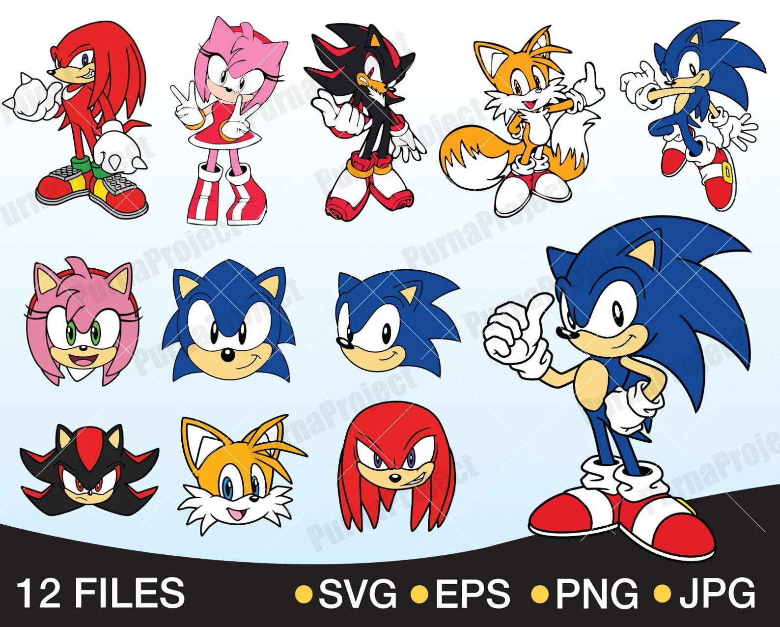 Sonic The Hedgehog Sewing Pattern