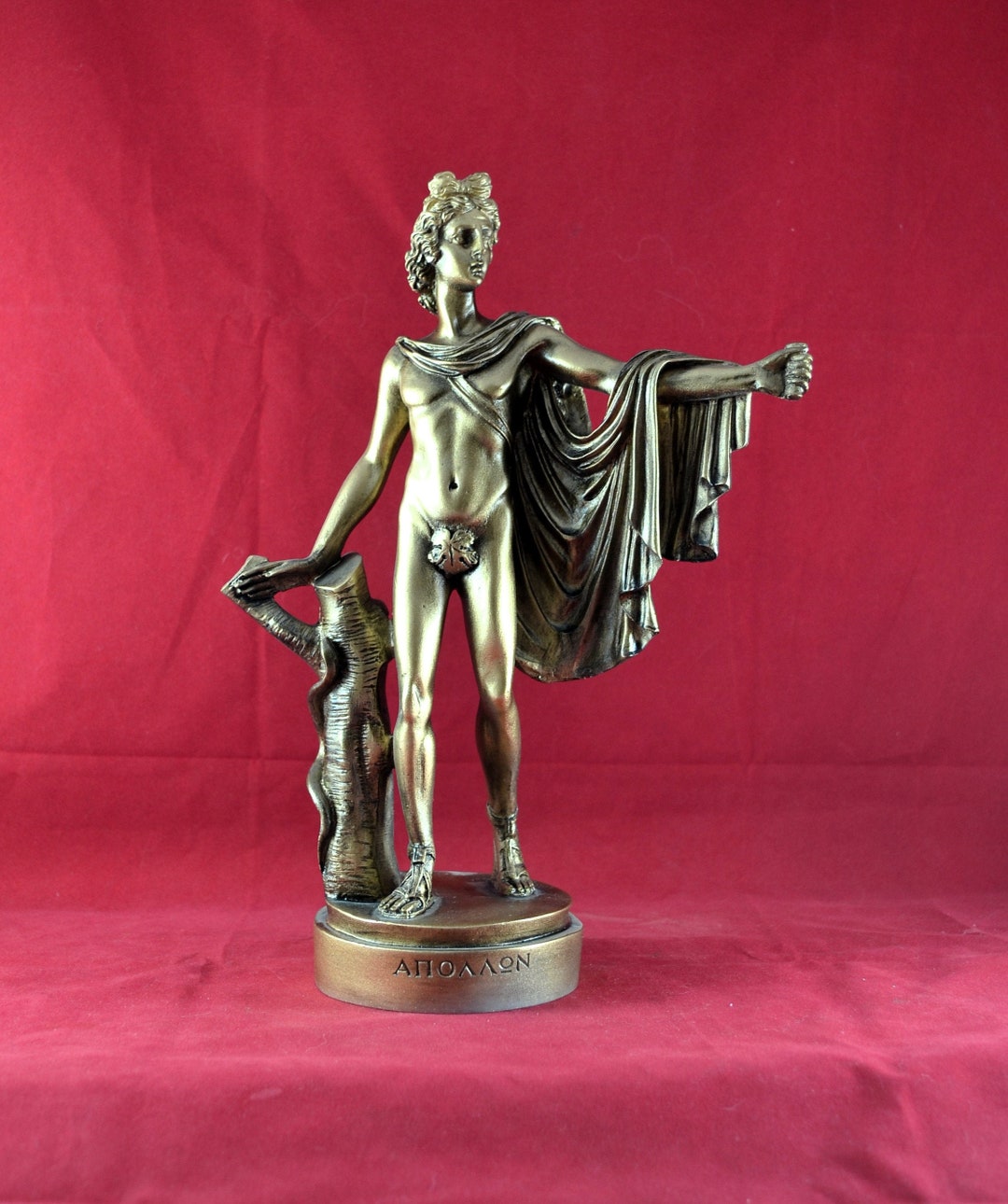 Apollo Greek Statue Light Music God NEW 10 Inches 26 Cm Gold - Etsy