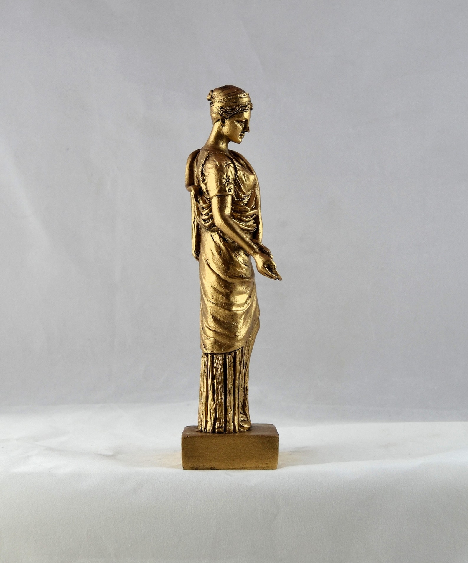 Hygieia Hygeia Statue Goddess of Health Gold Patina 20 Cm 7.9 - Etsy