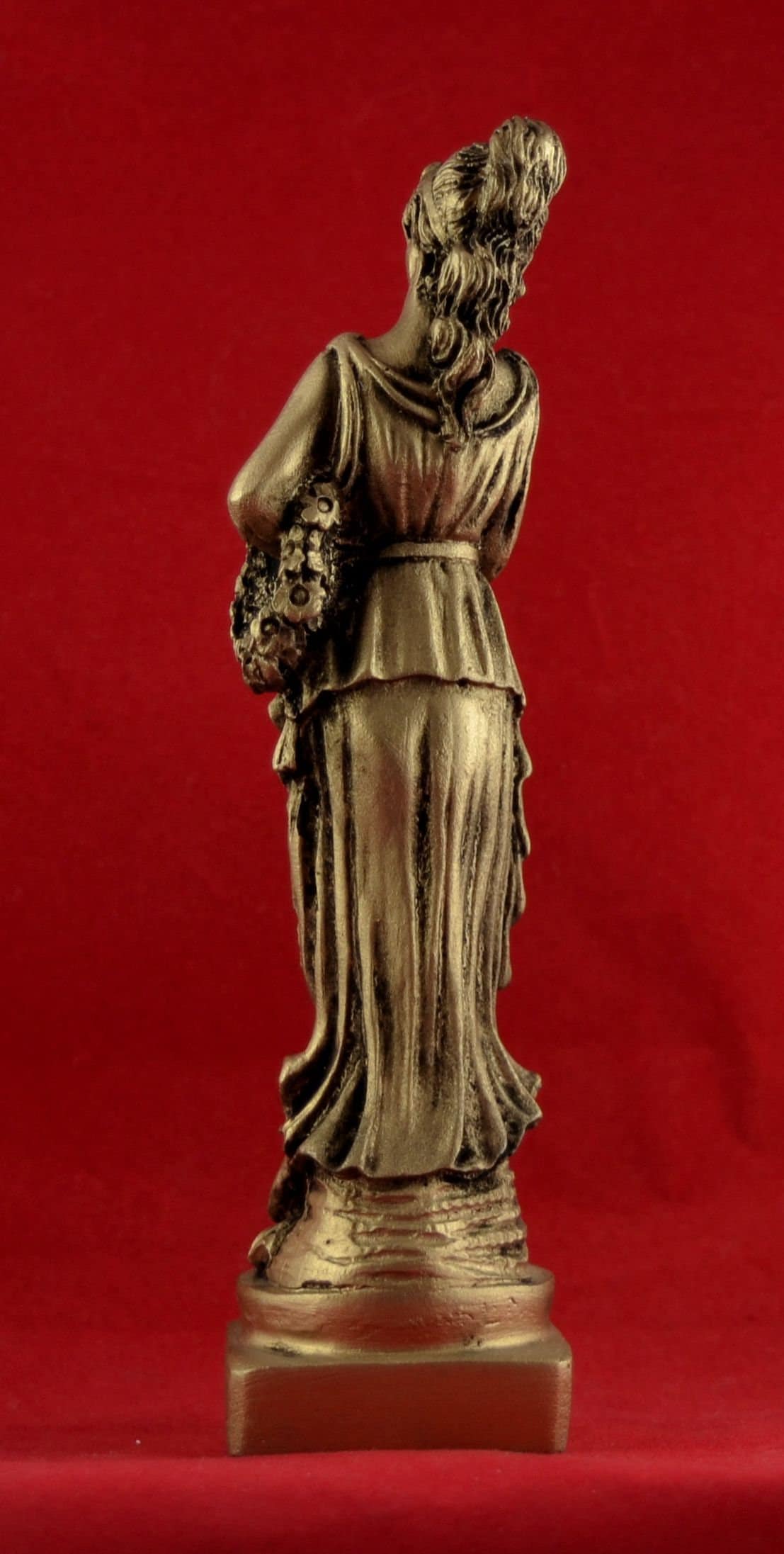 Persephone Goddess Queen of the Underworld Greek Gold Patina - Etsy