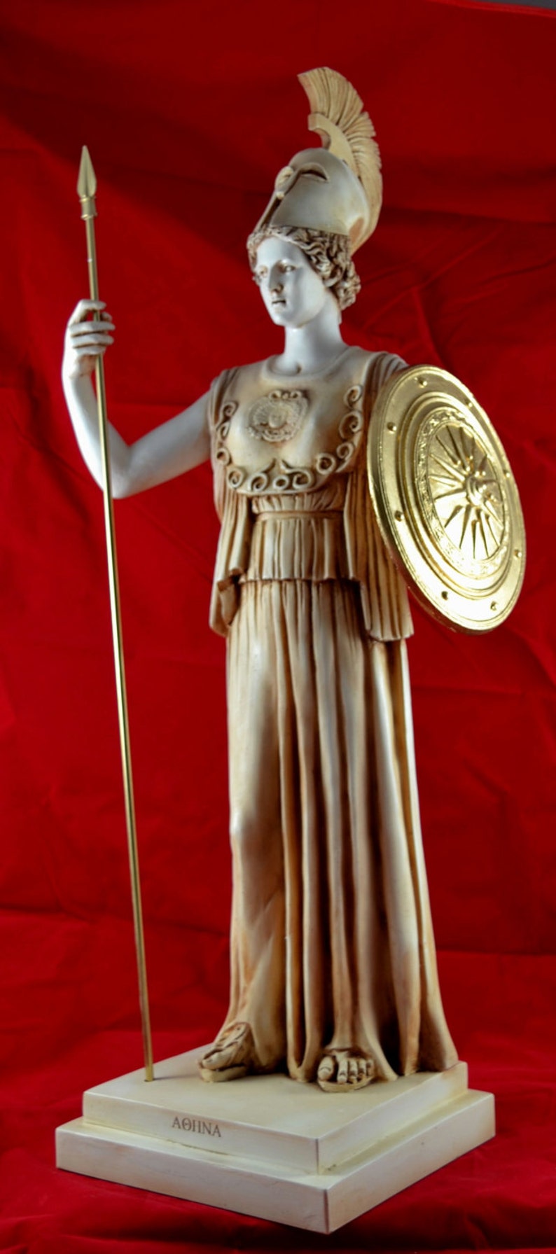 Athena statua greca saggezza civiltà dea NUOVO 70 cm 275 | Etsy