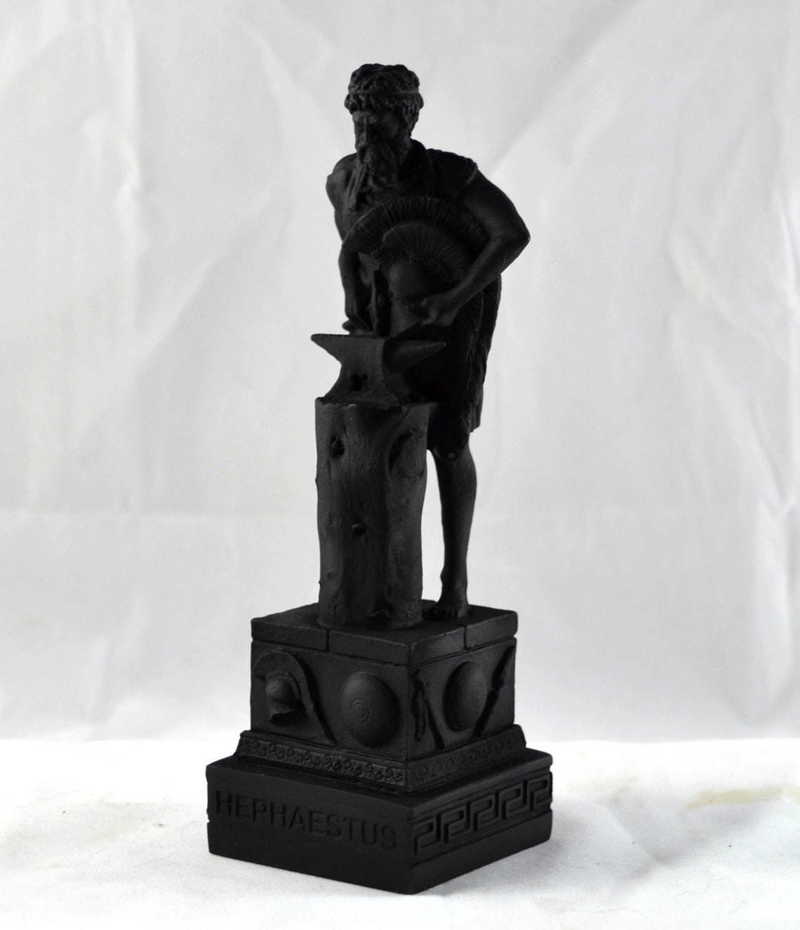 Hephaestus Black Greek Statue God of Arts Metal Fire NEW 16 Cm - Etsy