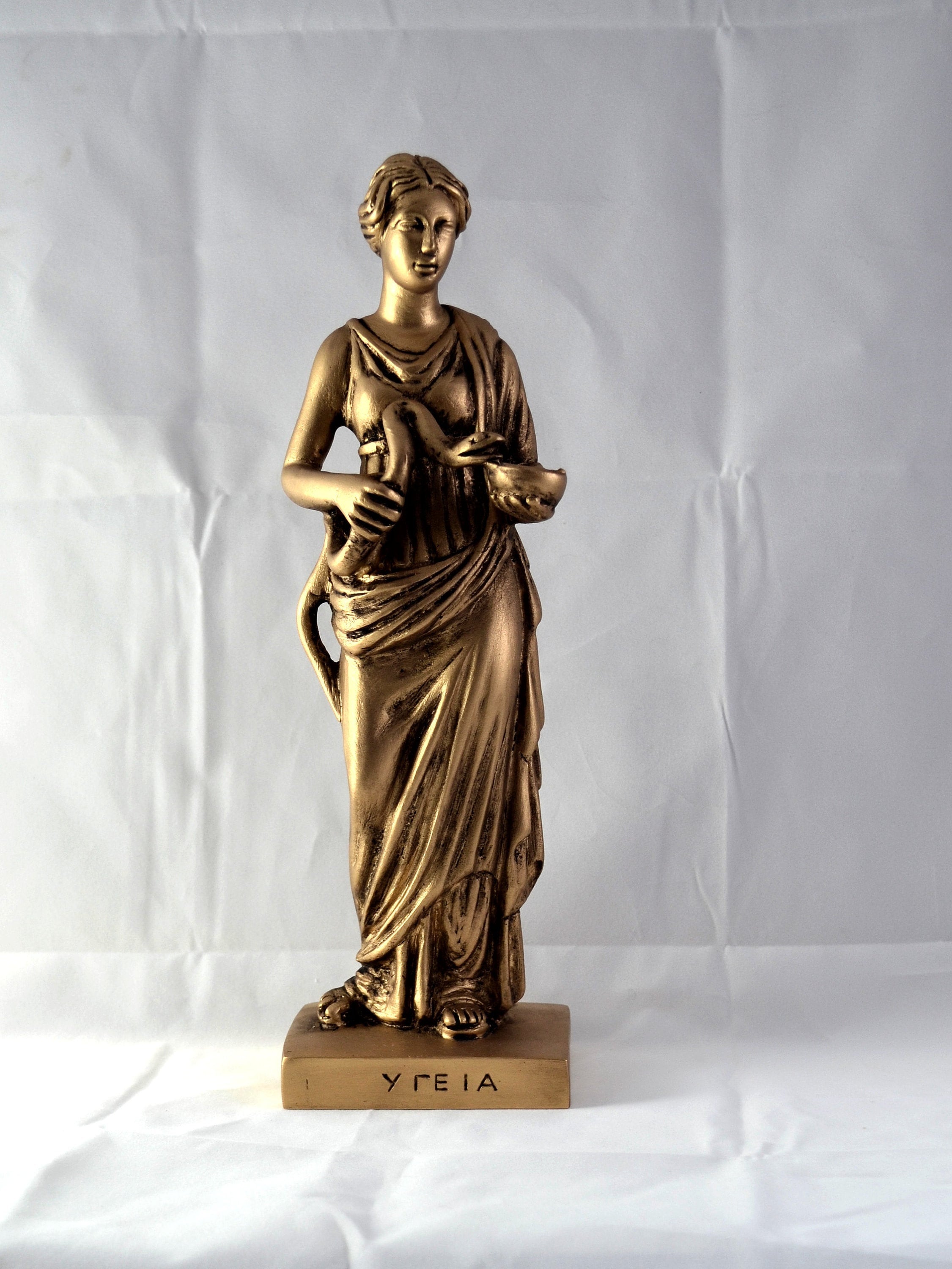 HYGEIA Goddess of Health Sanitation and Hygiene Statue | Etsy