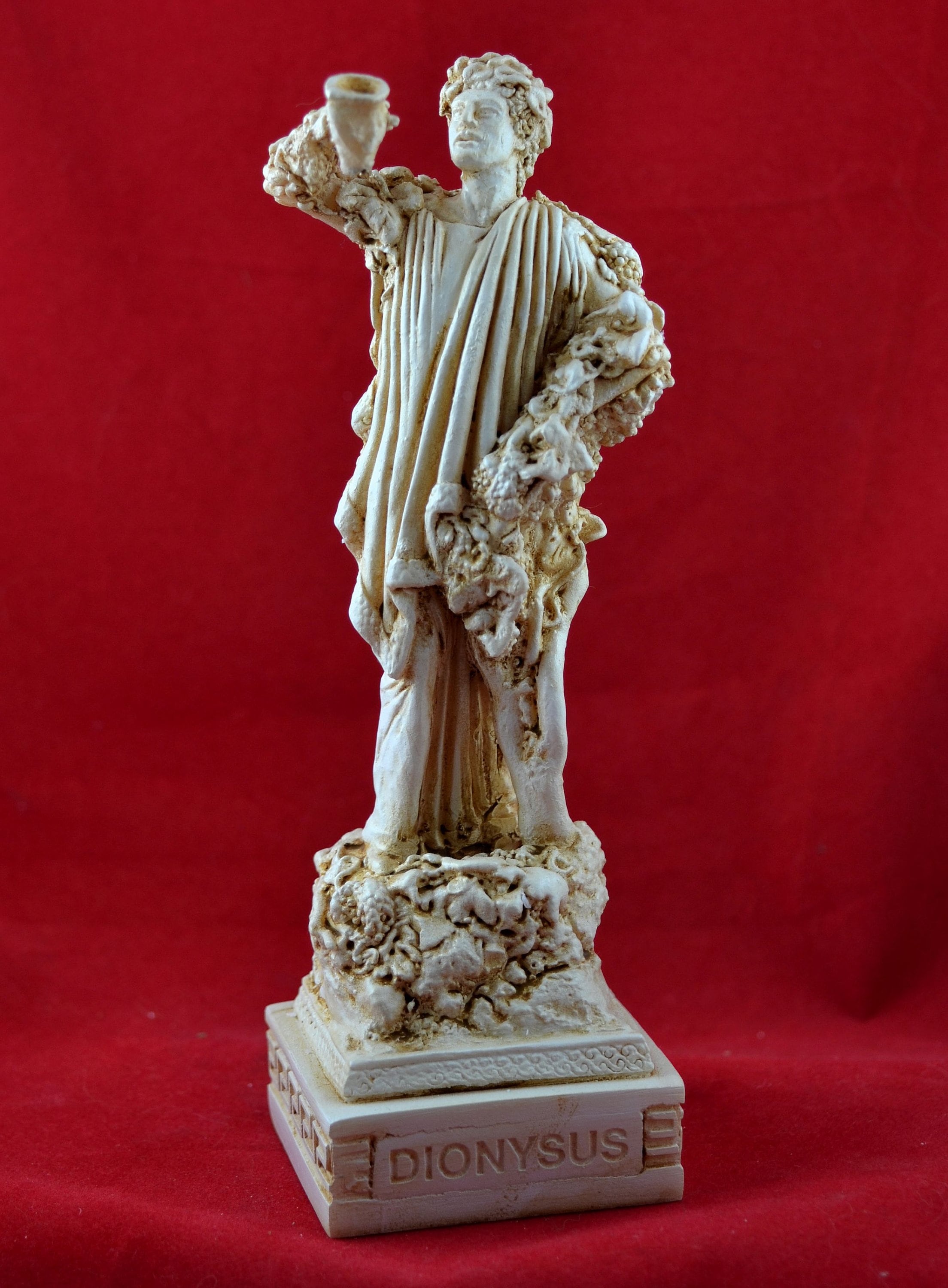 Dioniso Dionisio estatua griega éxtasis vino dios pátina - Etsy México