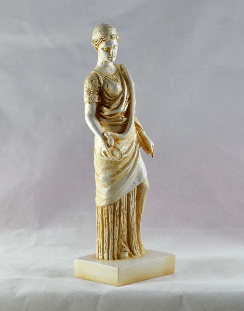 Hygieia Hygeia Statue Goddess of Health Aged Patina 20 Cm 7.9 Inches - Etsy