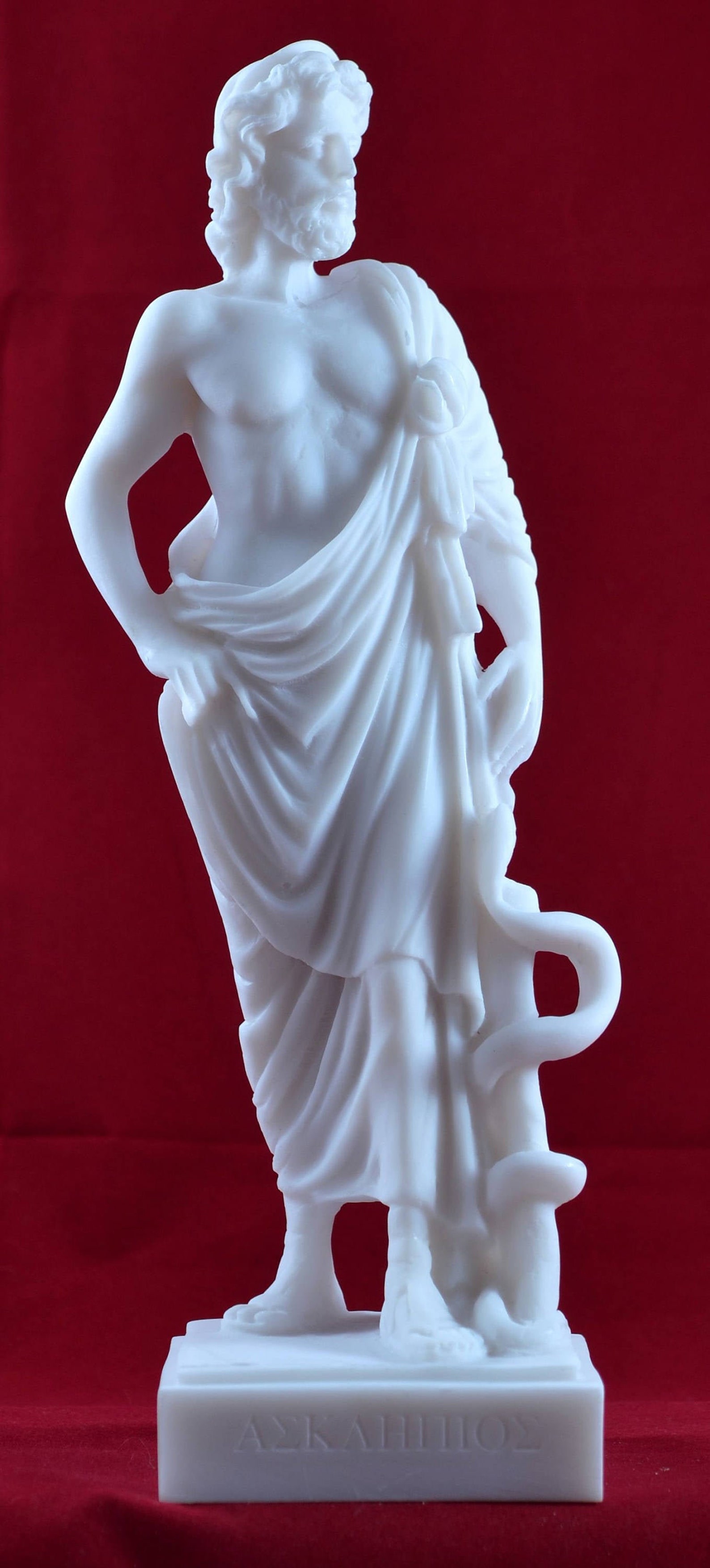 Asclepius God of Healing Medicine Greek Statue Figure NEW | Etsy