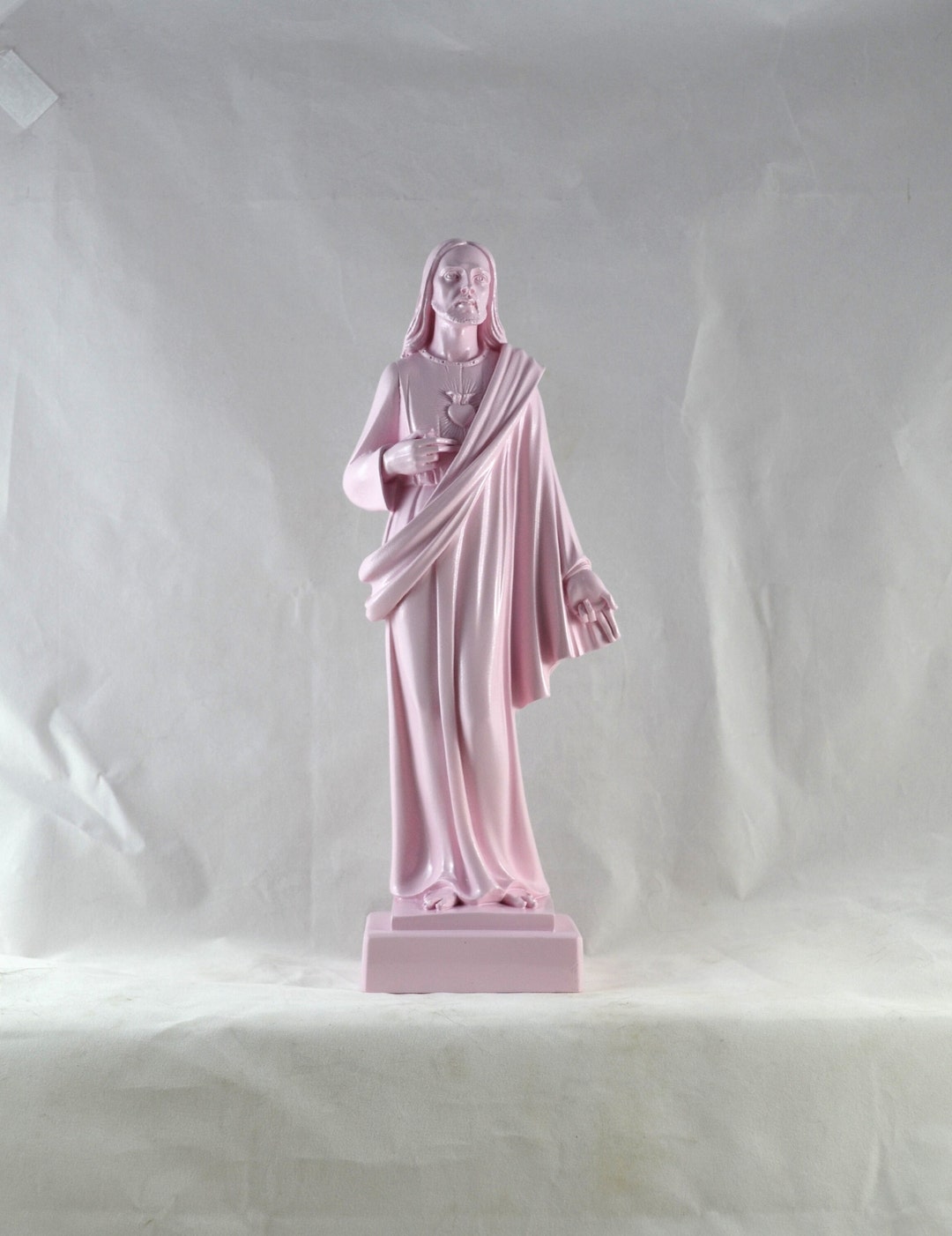Pink Jesus Christ - Jesus of Nazareth Statue 27 Cm (10,7 Inches) - Etsy