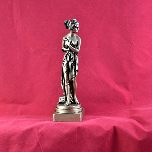 Persephone Goddess Queen of the Underworld Gold Patina Greek - Etsy