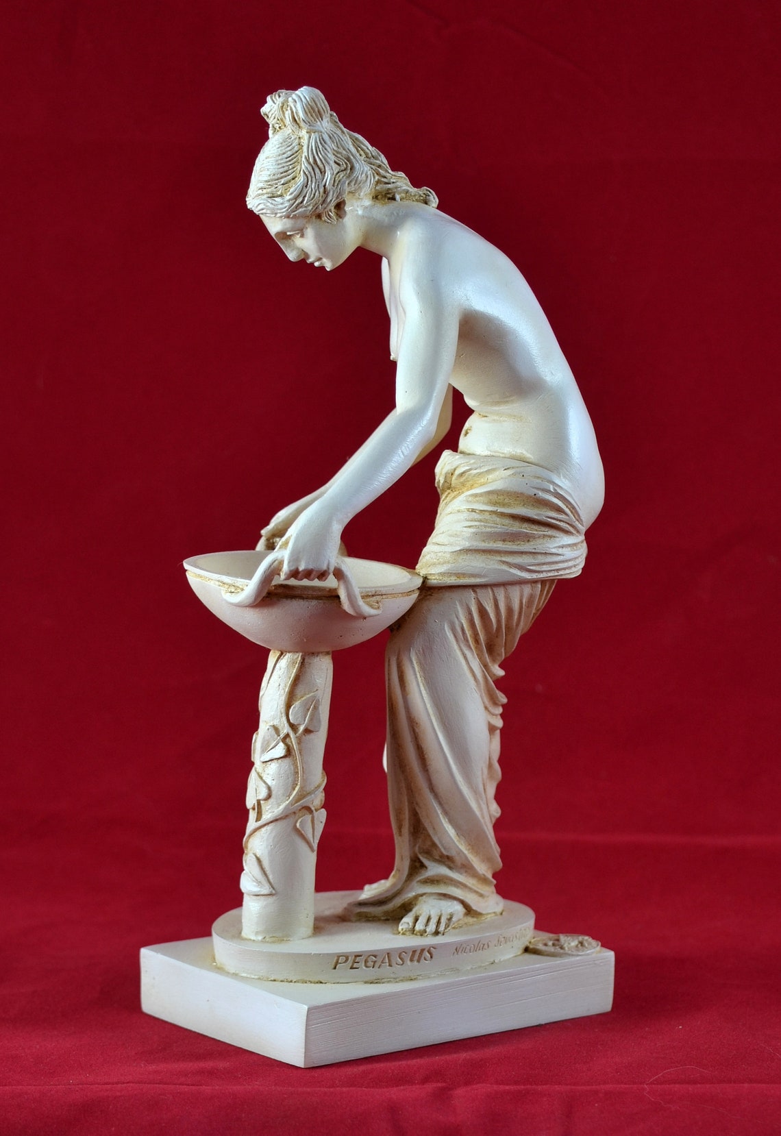Hestia Goddess of House Greek Statue Aged Patina Figure NEW - Etsy