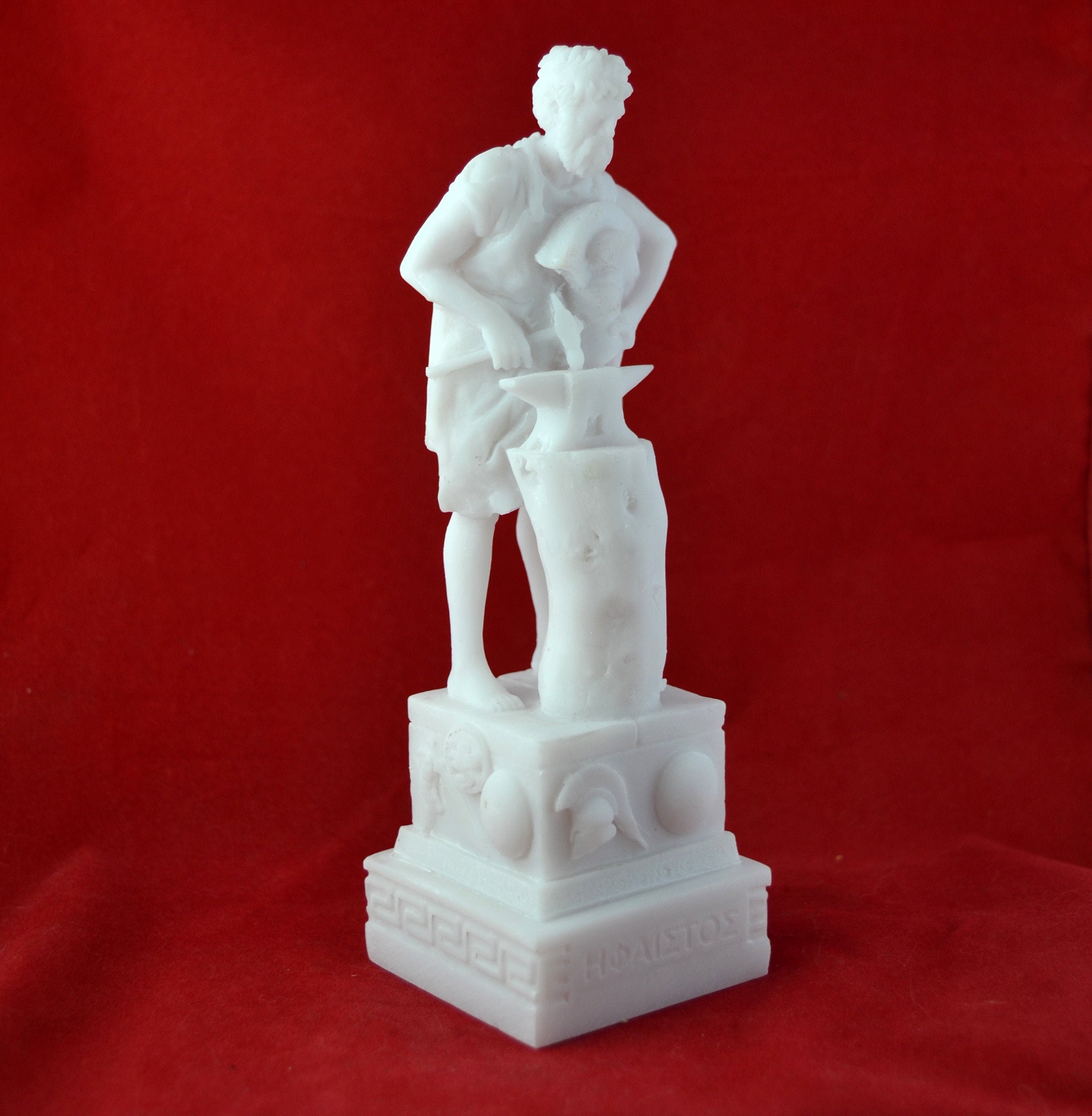 Estatua Del Dios Griego Hefesto El Mito De Hefesto, Con Resumen Y