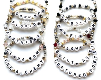 TTPD the Tortured Poets Department Fancy Friendship Bracelet - Etsy