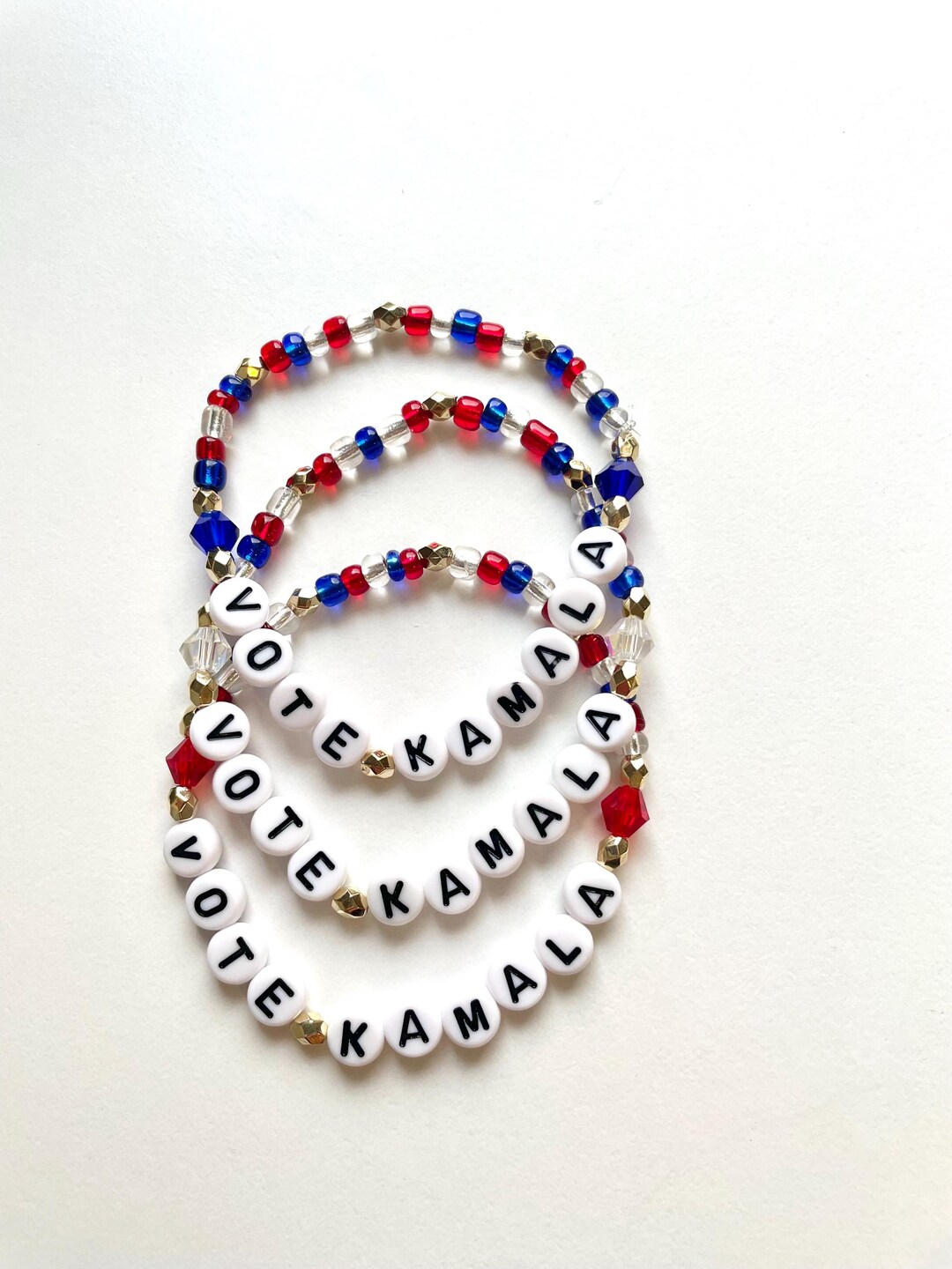 Vote Kamala Friendship Bracelet Kamala Harris Vs. Donald Trump ...