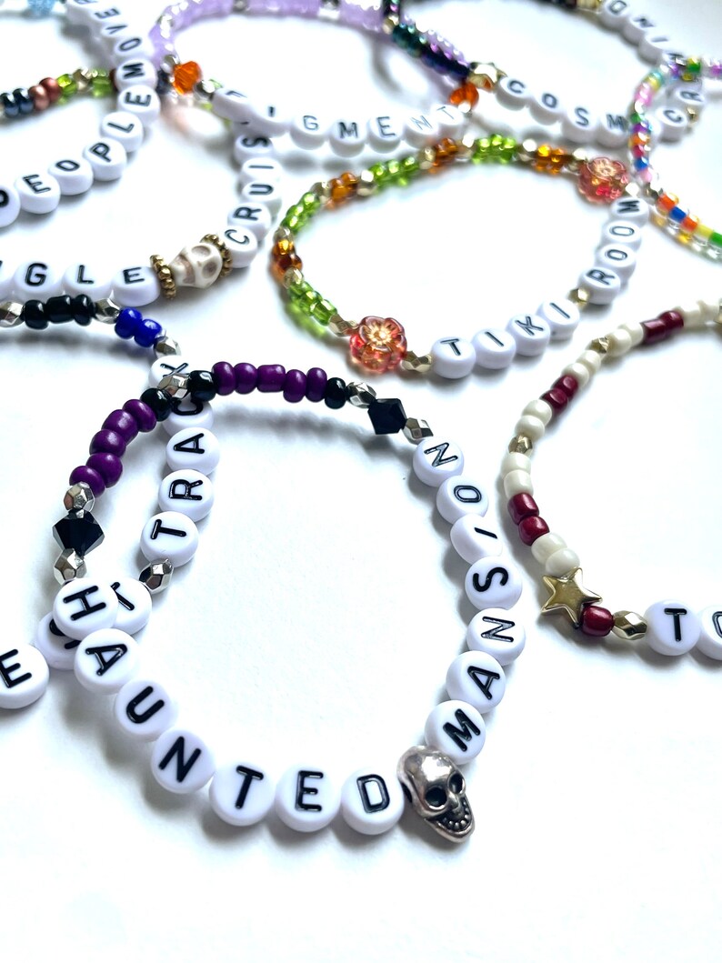 10 Pack Assorted Disney Themed Friendship Bracelets Cast - Etsy