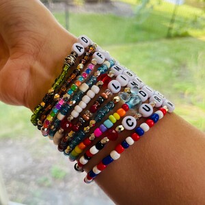 10 Pack Assorted Disney Inspired Themed Friendship Bracelets Stacker— Cast Member Appreciation ...