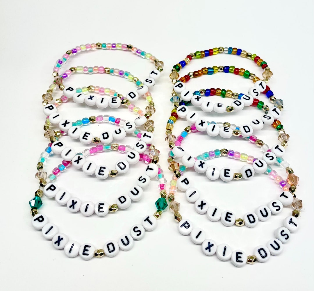 Pixie Dust Disney Friendship Bracelets Gift for Cast Members Valentine’s Day Present Magic Maker ...