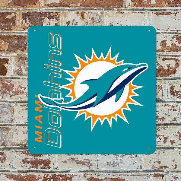 Miami Dolphins Man Cave Signs - Etsy
