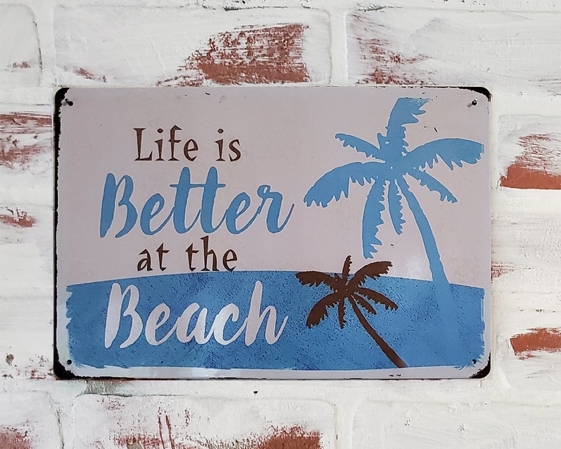 Cute Vintage Beach Signs for the Beach House Several Designs - Etsy Canada