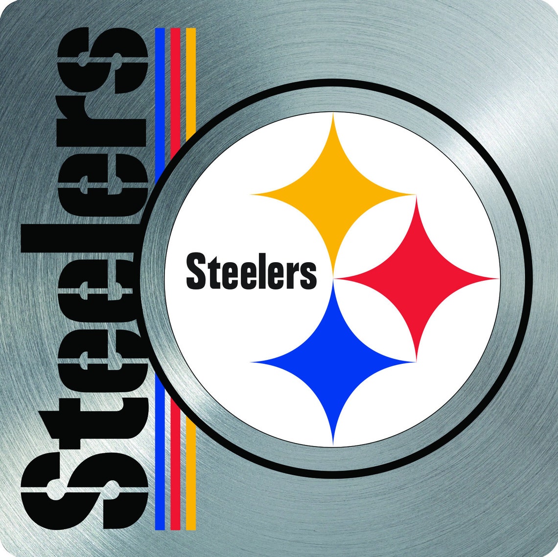 12 X 12 Pittsburgh Steelers Aluminum Sign Bar - Etsy
