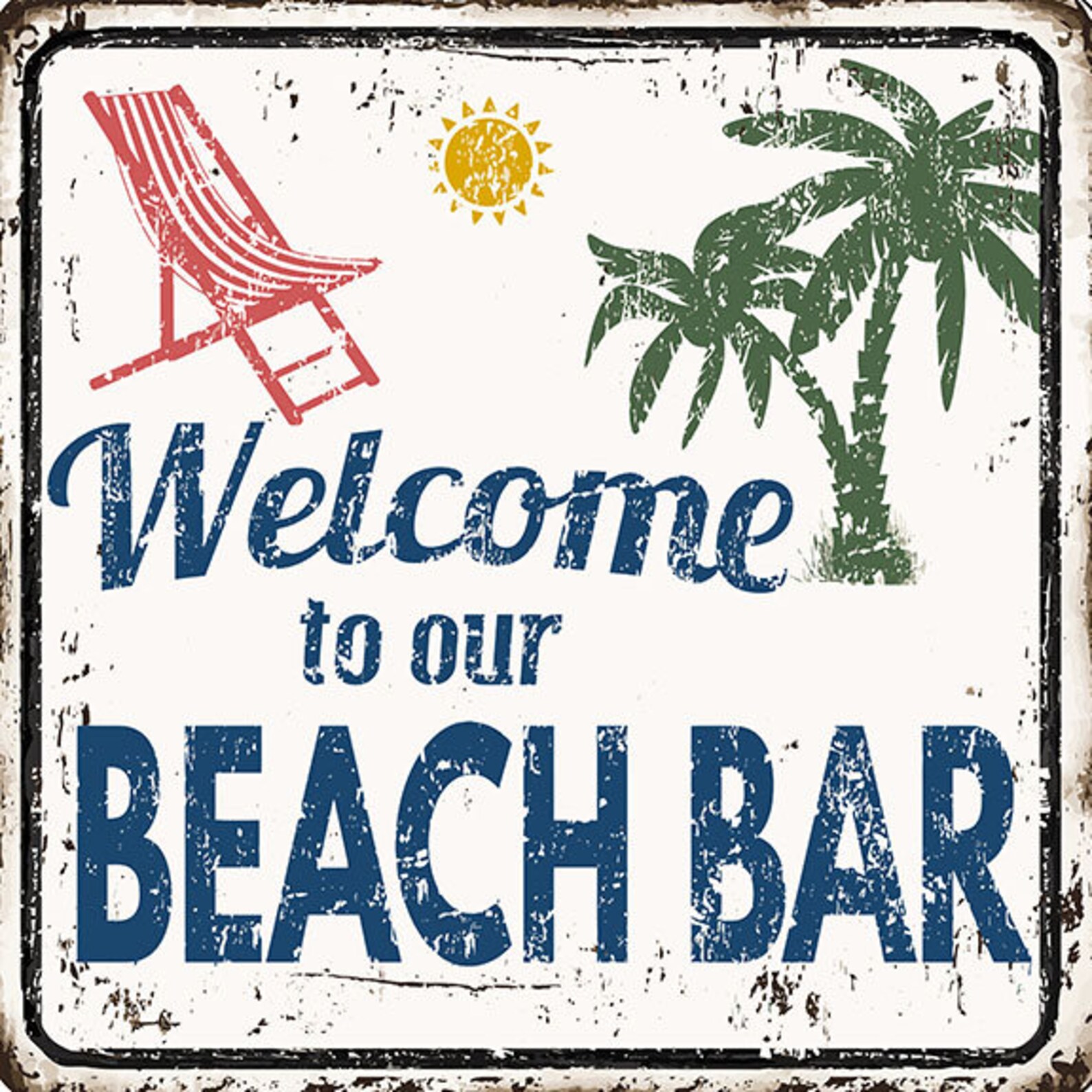 Cute Vintage Beach Signs for the Beach House Several Designs - Etsy Canada