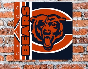Chicago Bears Man Cave Sign - Etsy