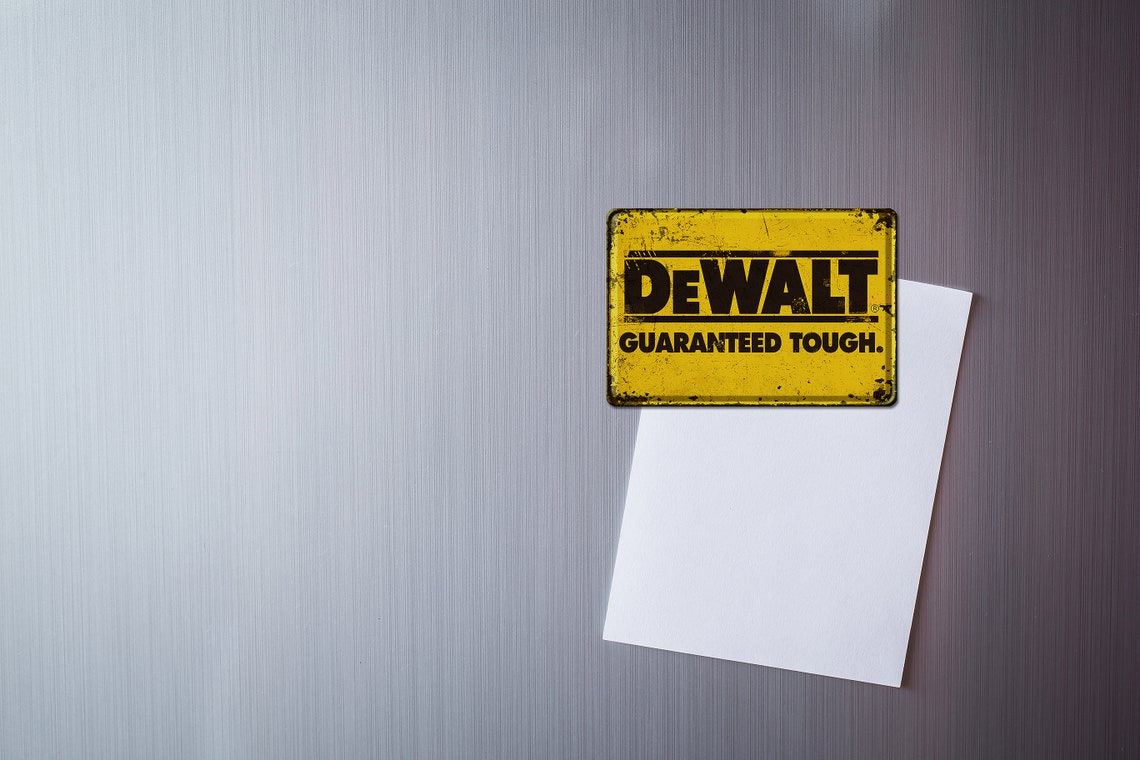 Dewalt Fridge Magnet Fast and Free Shipping 4 X | Etsy