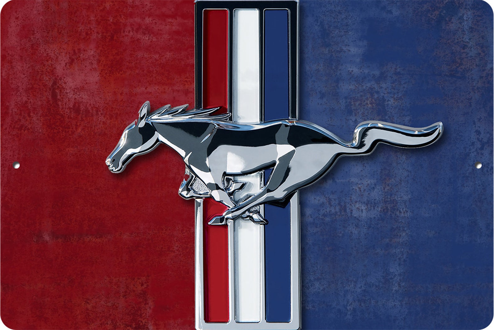 Vintage Metal Sign Reproduction Mustang Sign Man Cave She - Etsy