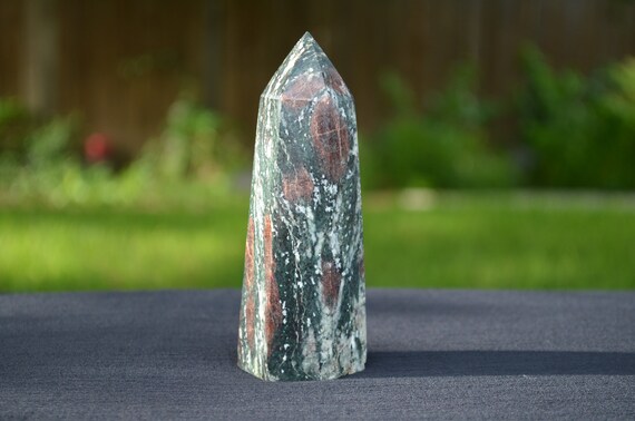 Garnet Tower Garnet Tower Garnet in Matrix - Etsy