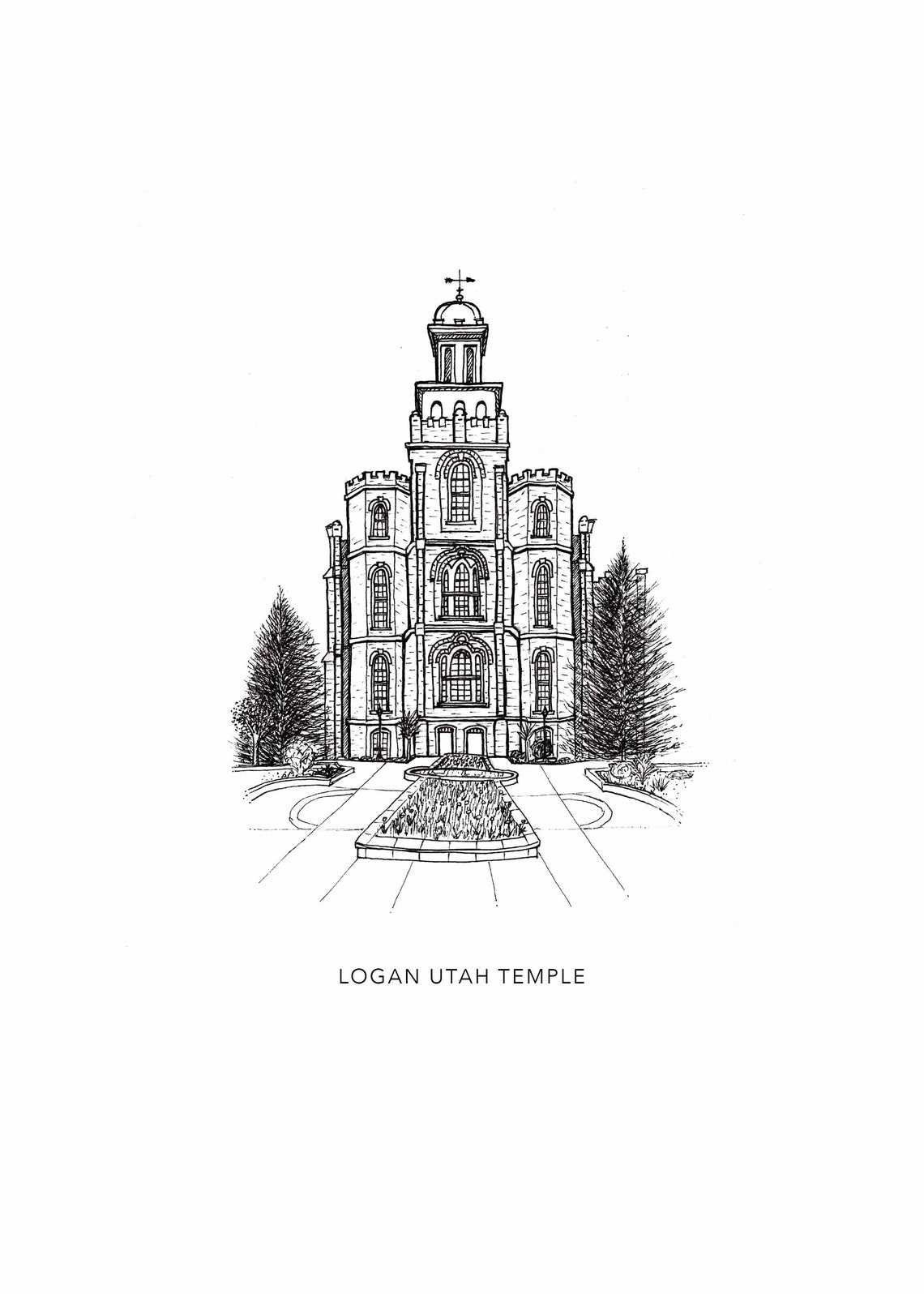 Logan Utah Temple - Digital Download - Etsy