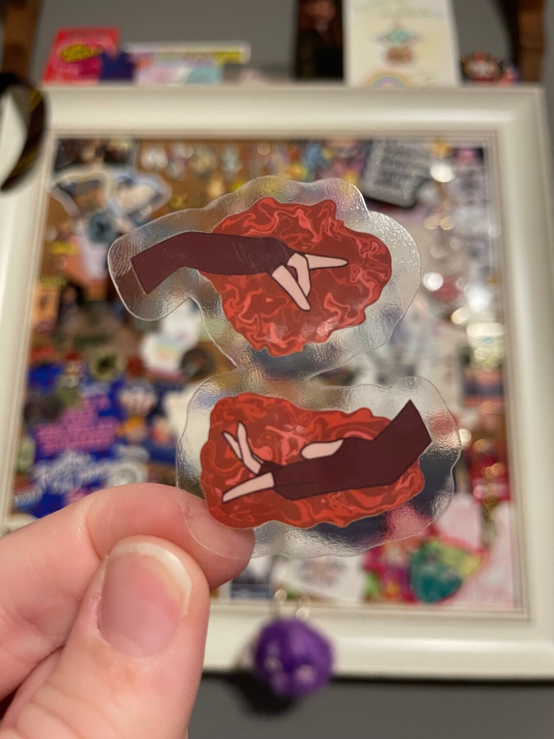 Wanda's Magic Hands Sticker - Etsy