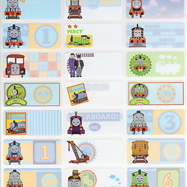 Thomas the Tank Engine Stickers - Etsy Australia