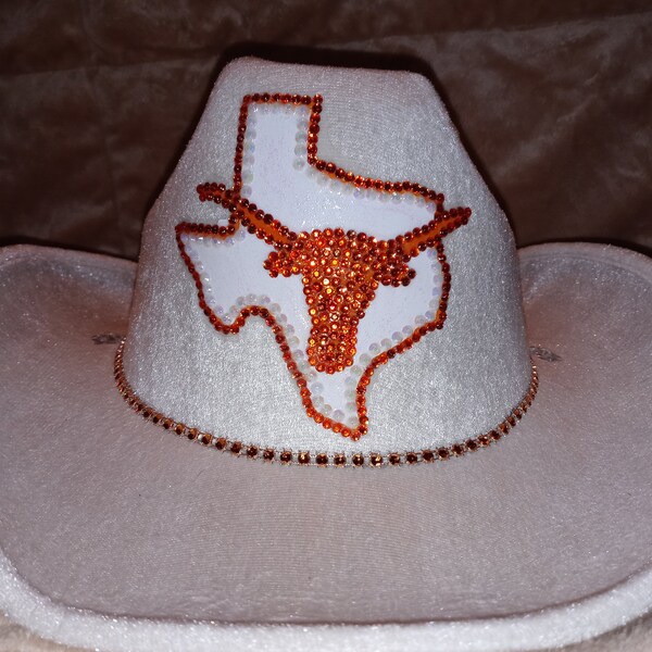 Rhinestone Cowboy Hat - Etsy