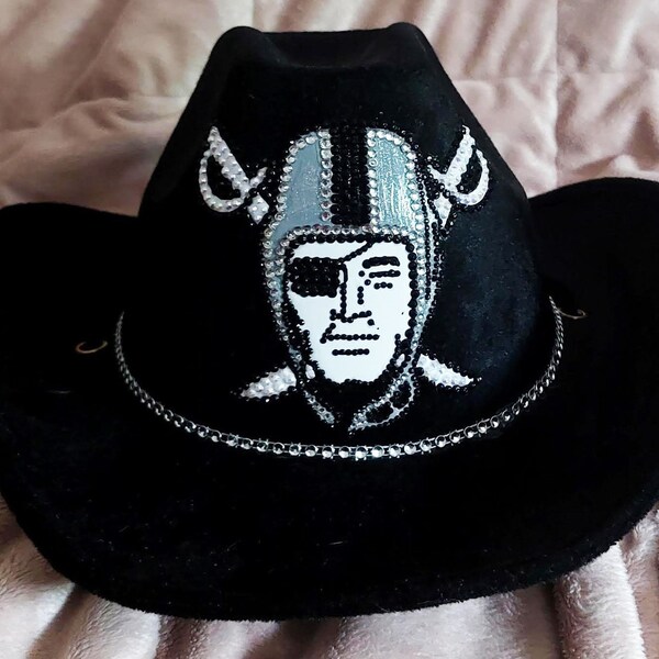 Raiders Cowboy Hat - Etsy
