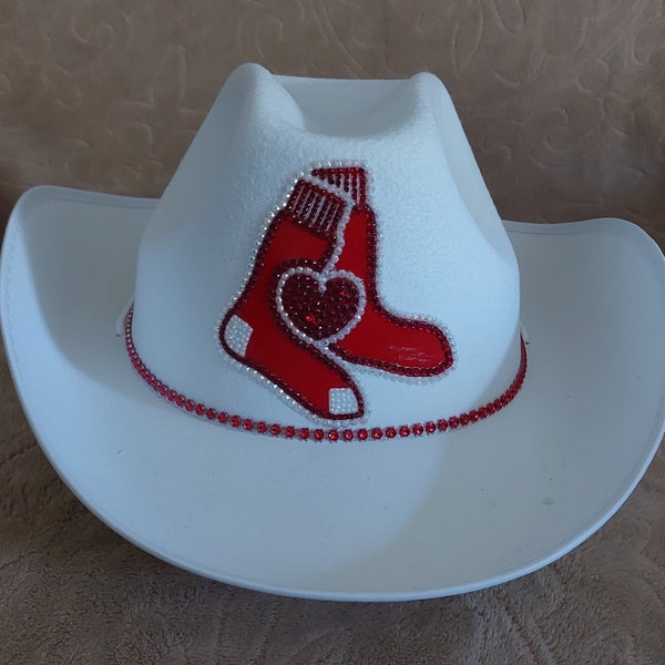 Red Cowboy Hat - Etsy