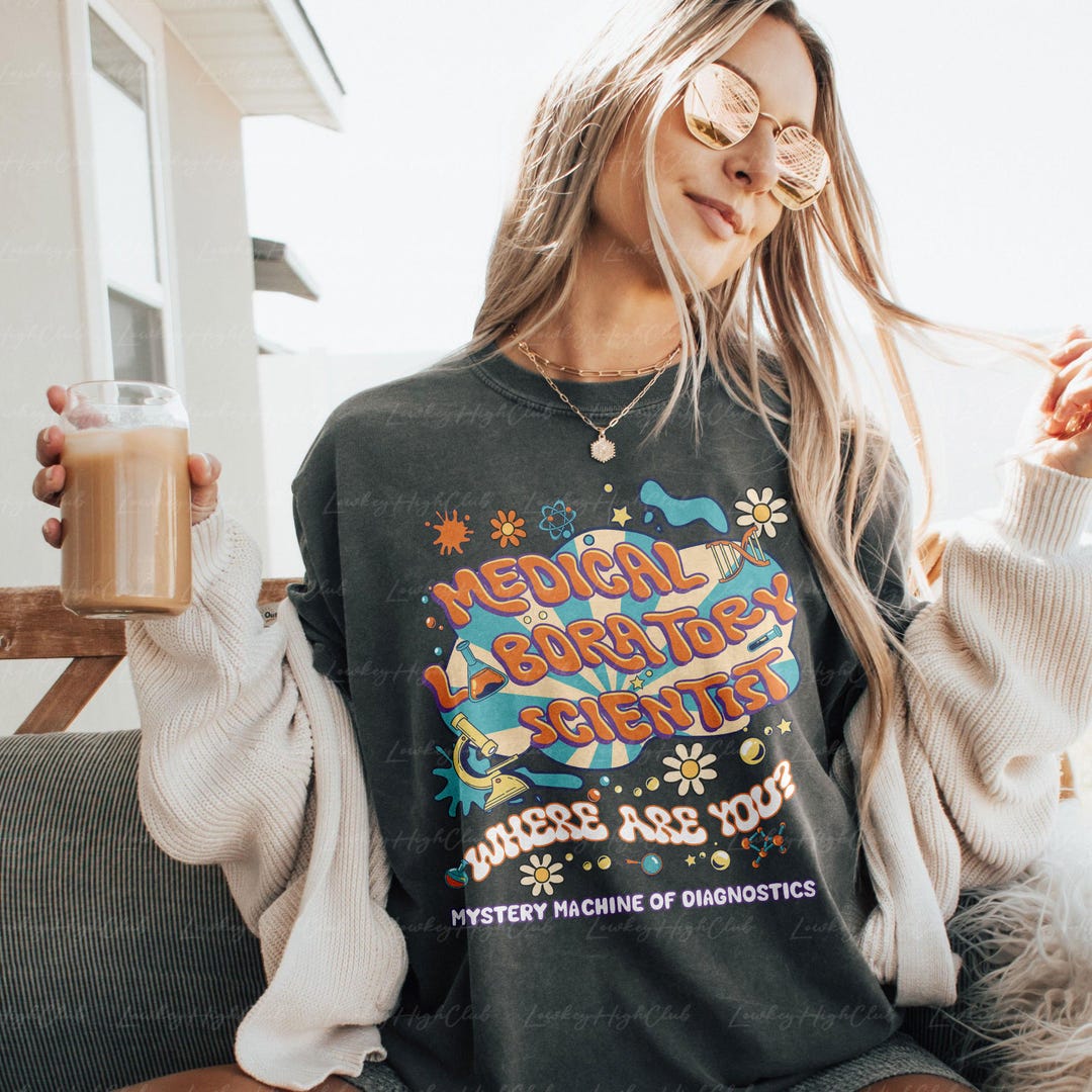 Medical Laboratory Scientist Retro Shirt, Lab Week Group Shirt MLS MLT ...