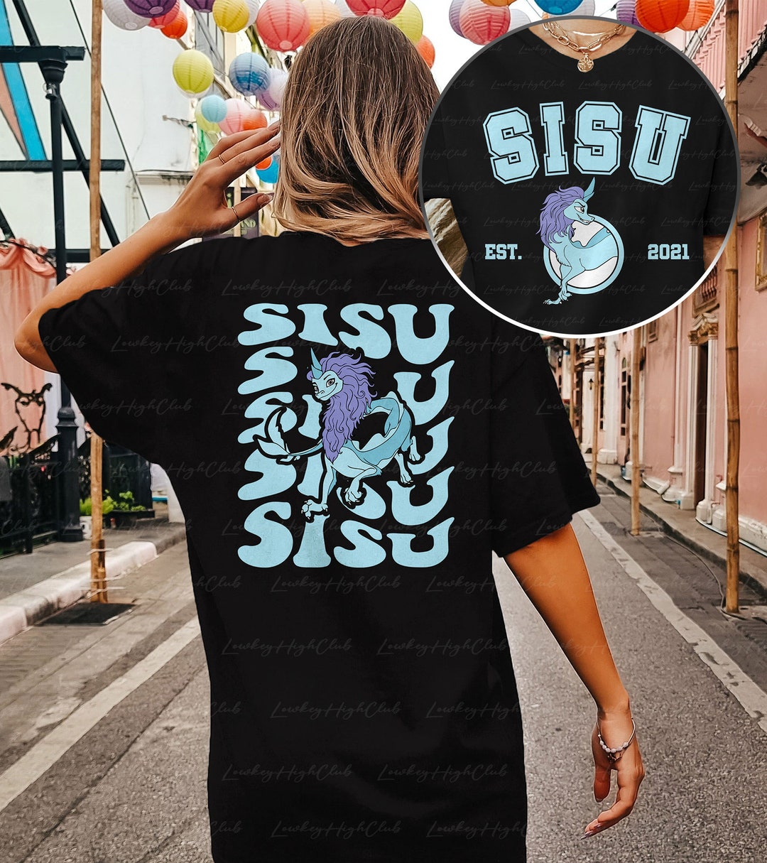 Disney Sisu Dragon 2 Sided Shirt, Sisu Disney Shirt, Raya the Last ...