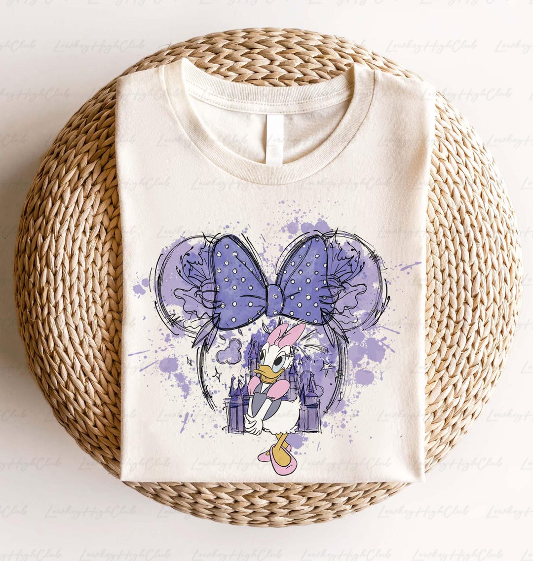 Daisy Duck Girly Ribbons Disney Shirt, Vintage Daisy Duck Shirt ...