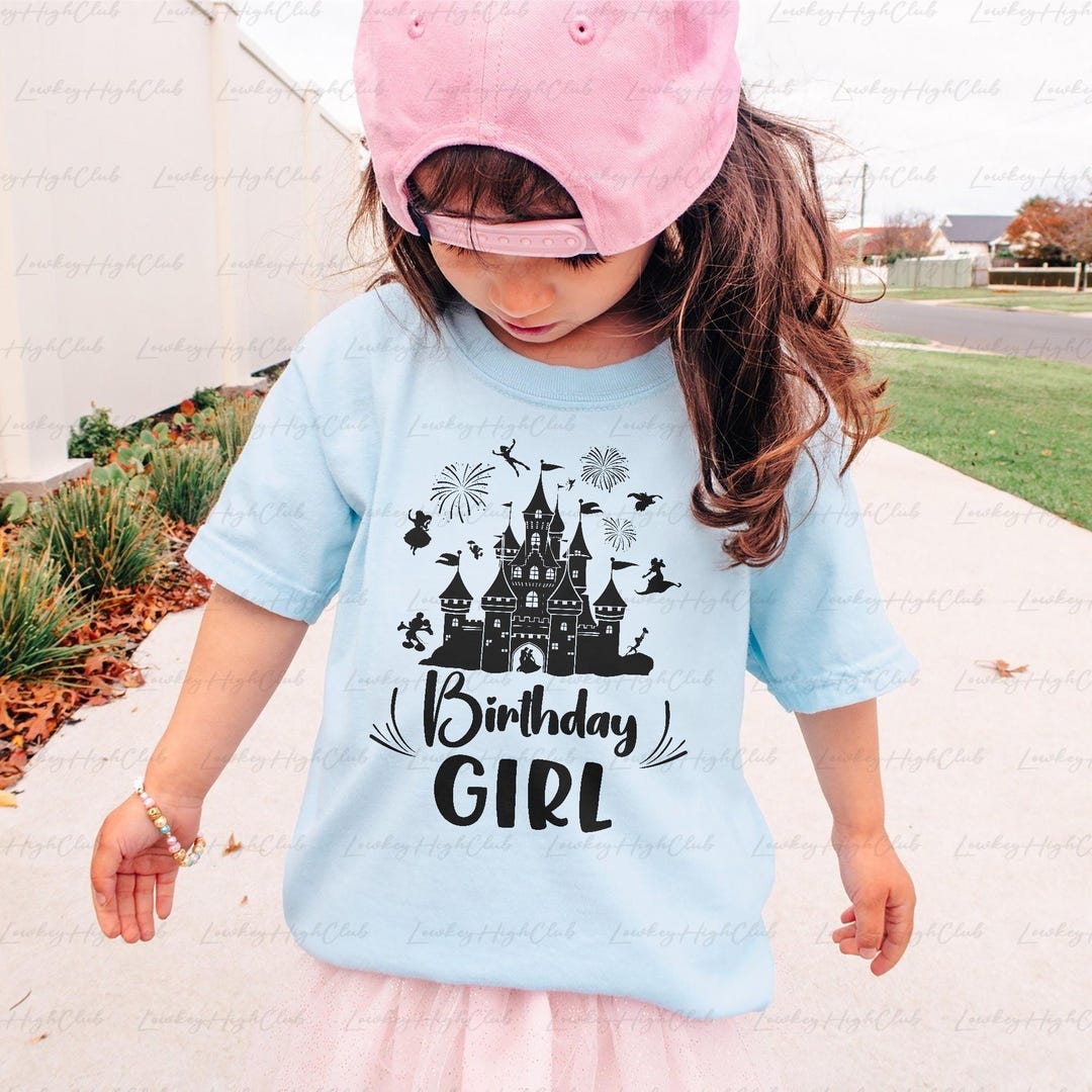 Disney Castle Birthday Girl Shirt, Princess Disney Shirt, Epcot ...
